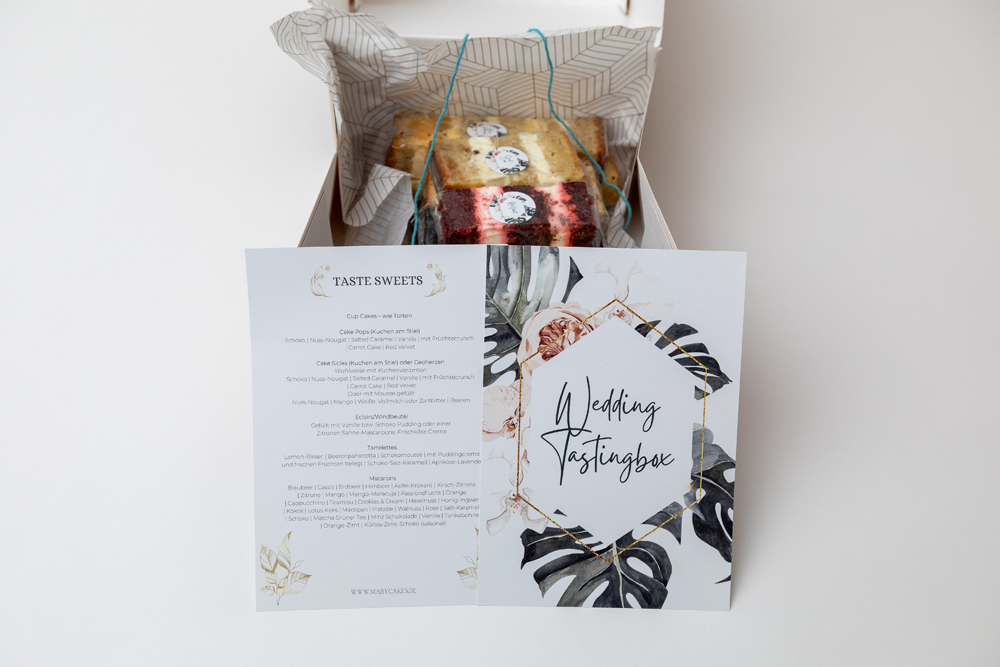 Wedding Tasting Box Classic | Marycakes TortenMANUfaktur